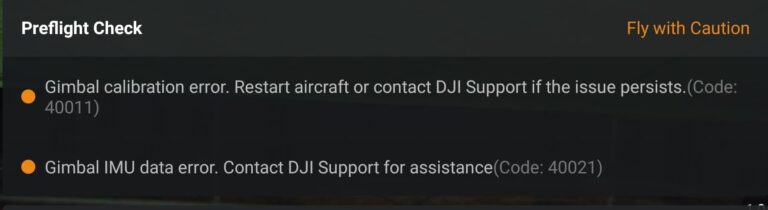 5 Easy Ways to Fix Gimbal Unable to Connect (Code-40012) on your DJI ...